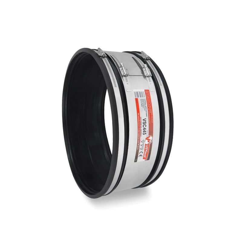 VIPSeal Rubber Flexible Standard Drainage Coupling 420-445mm | Drainage ...
