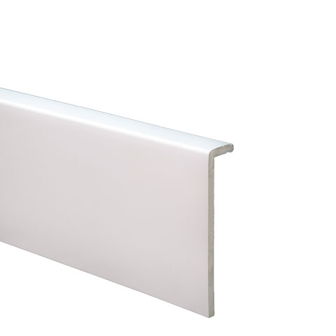 Brett Martin White Capping Fascia Board - 175mm x 9mm x 5000mm (Pack of ...