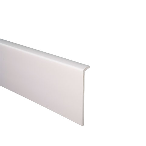 Brett Martin White Capping Fascia Board - 225mm x 9mm x 5000mm (Pack of ...