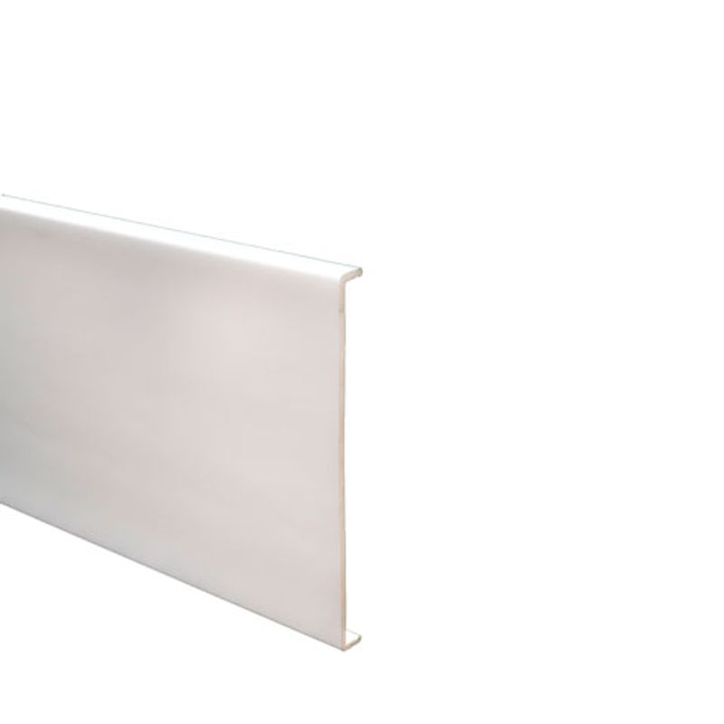 Brett Martin White Capping Fascia Board - 454mm x 9mm x 5000mm (Pack of ...