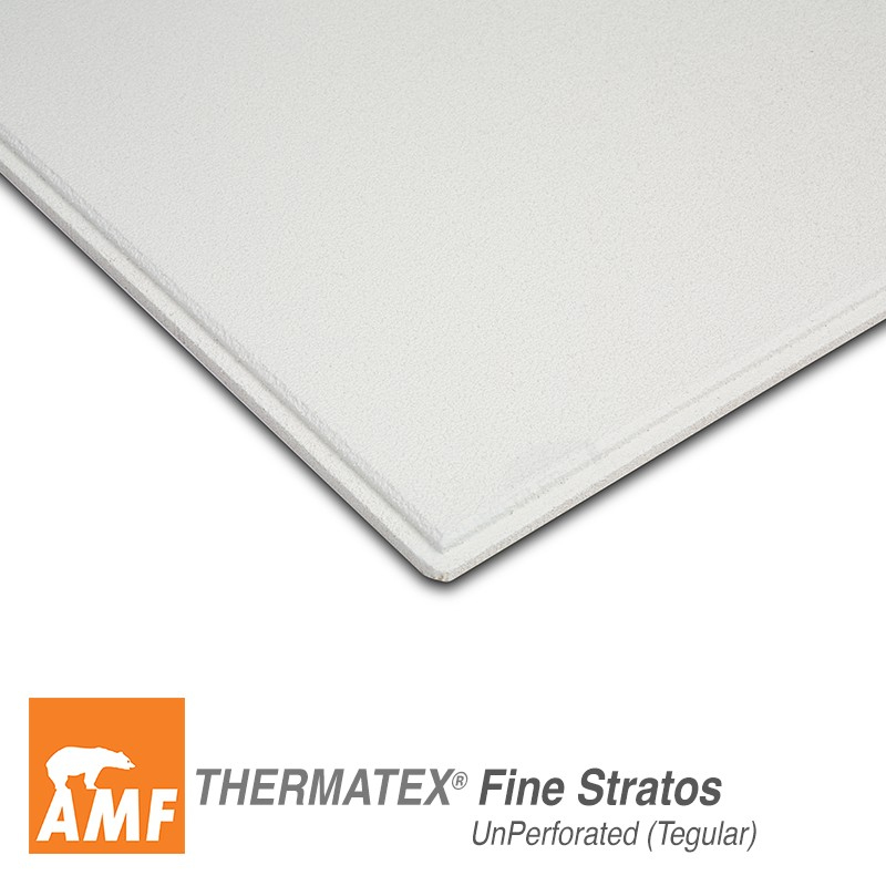 AMF Thermatex Fine Stratos Reveal Edge Ceiling Tiles 600mm x 600mm - 5 ...