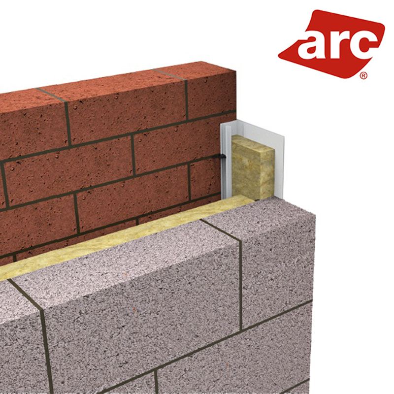 ARC Eco-Closer 50mm Fire Rated Cavity Closer 2.4m Length - Pack of 8 ...