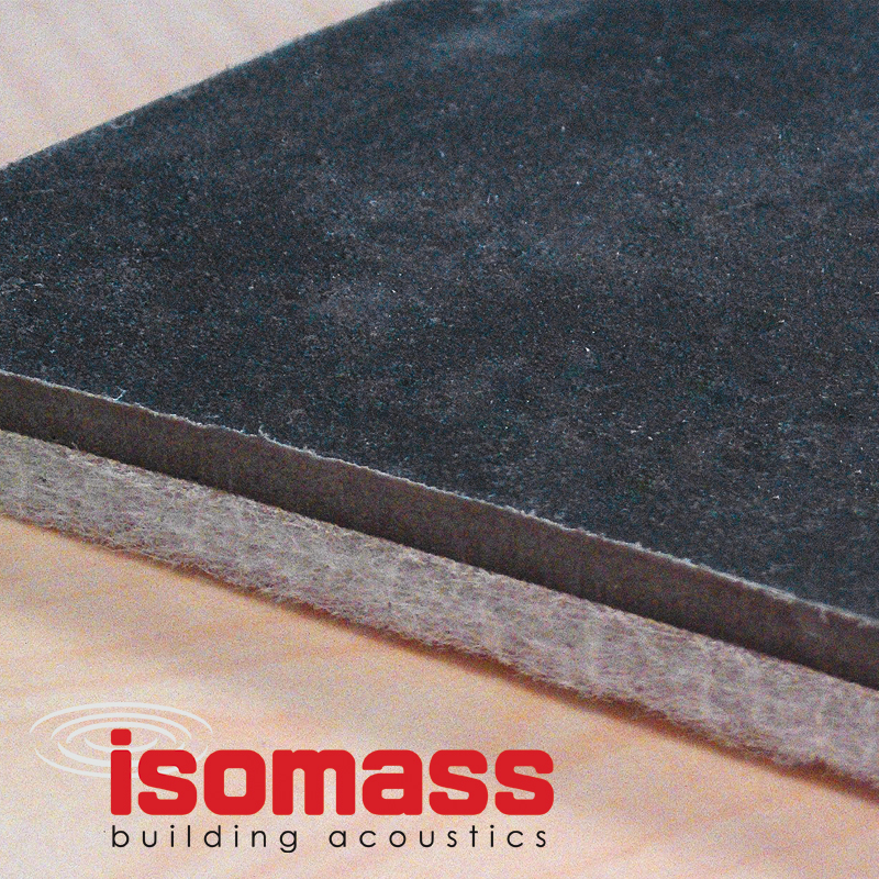 Isomass Isocheck Impact Mat 200 Acoustic Floor - 1200mm x 1000mm ...