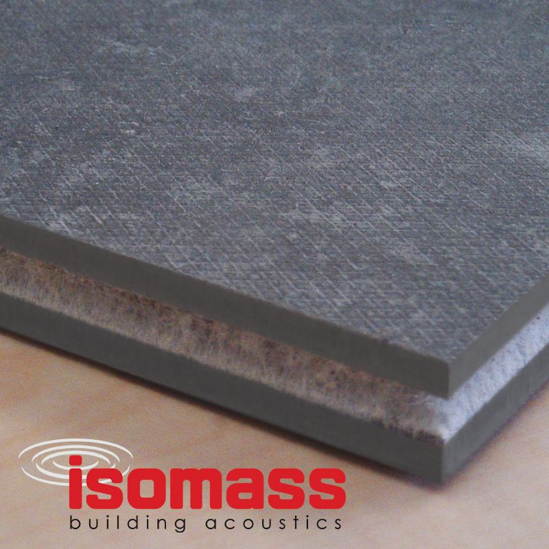 Isomass Isocheck Impact Mat 300 Acoustic Floor Insulation - 1200mm x ...