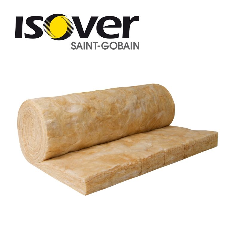 Isover Spacesaver Loft Roll Insulation Glass Wool 200mm - 4.5m2 Pack ...