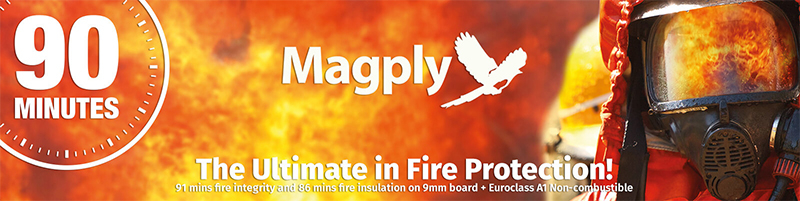 Magply Panel 2400mm x 1200mm x 9mm - 28.8m2 Pack | Insulation Superstore®