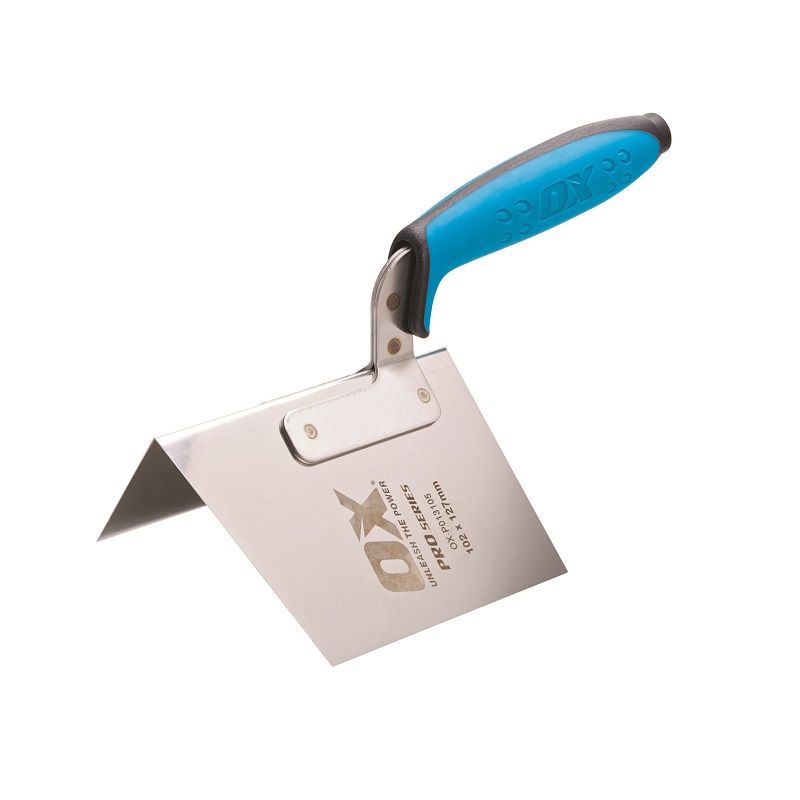 OX Pro Dry Wall External Corner Trowel - 100mm x 125mm | Insulation ...