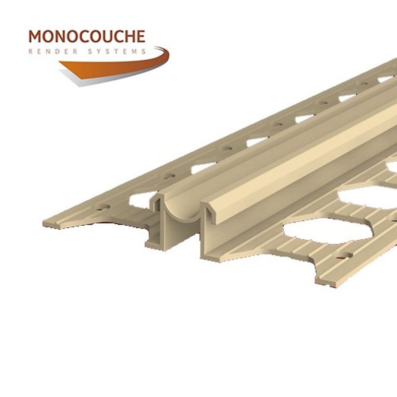 Renderplas 15mm PVC Expansion/Movement Bead in Ivory 2.5m Length - Box ...