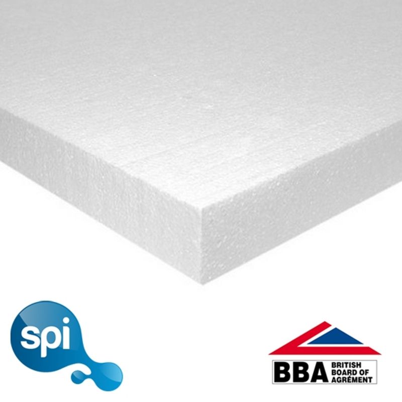 Stylite EPS 250 Polystyrene Floor Insulation Board 100mm - 8.64m2 Pack ...