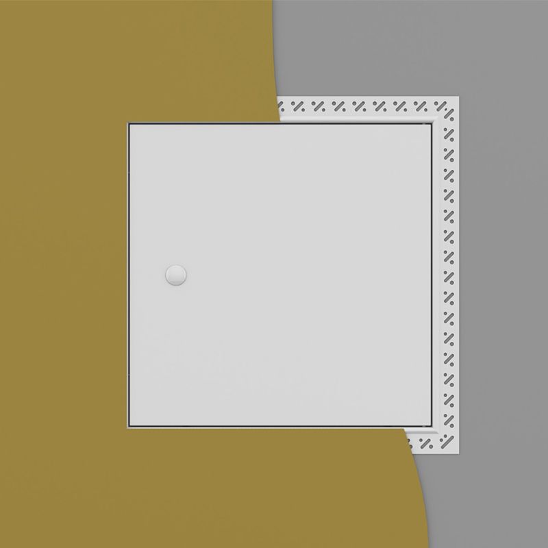 Timloc Non-Fire Rated White Beaded Frame Metal Access Panel - 300mm x ...