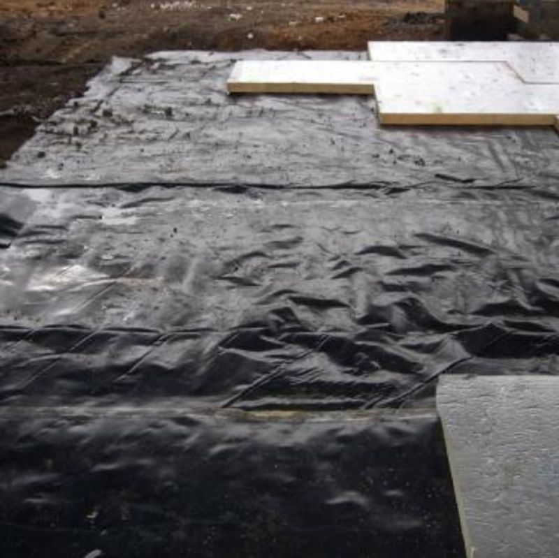 Visqueen EcoMembrane 300mu Damp Proof Membrane Black - 4000m2 Pallet ...