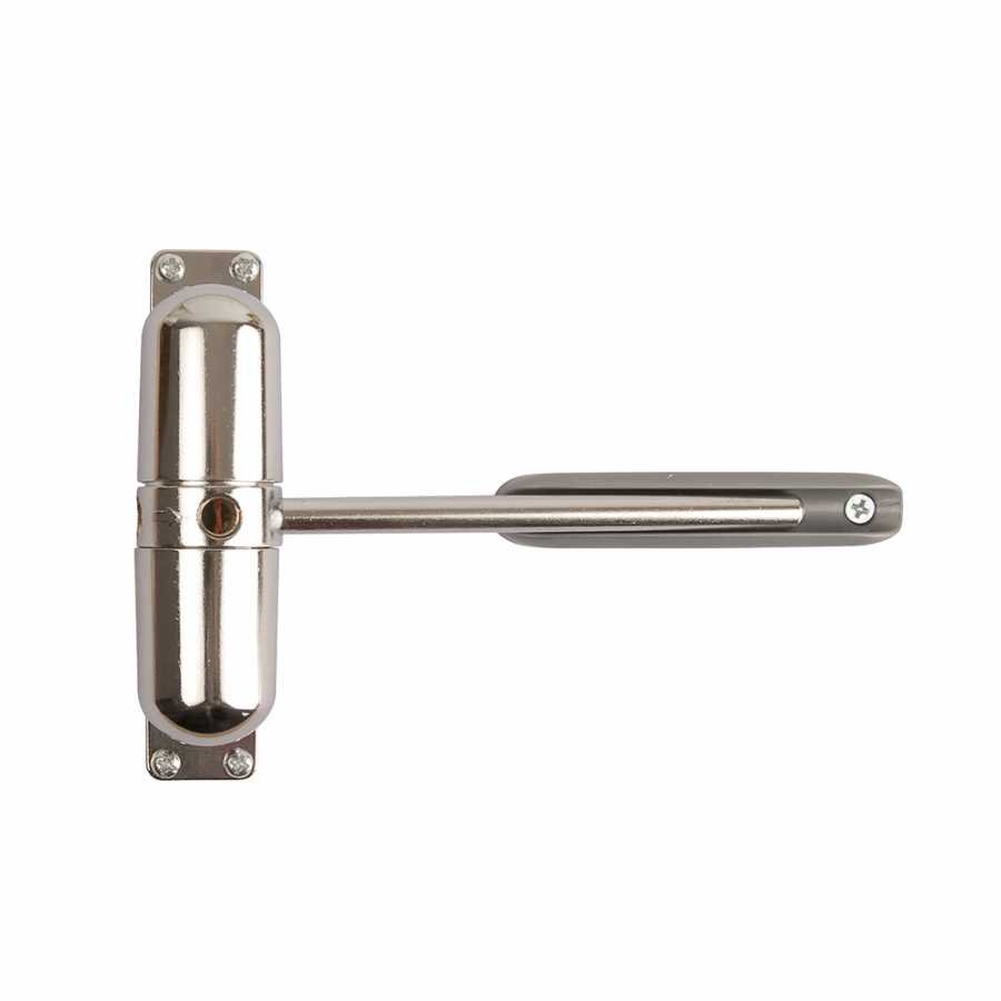 Surface Mounted Spring Loaded Door Closer Polished Chrome | Door ...