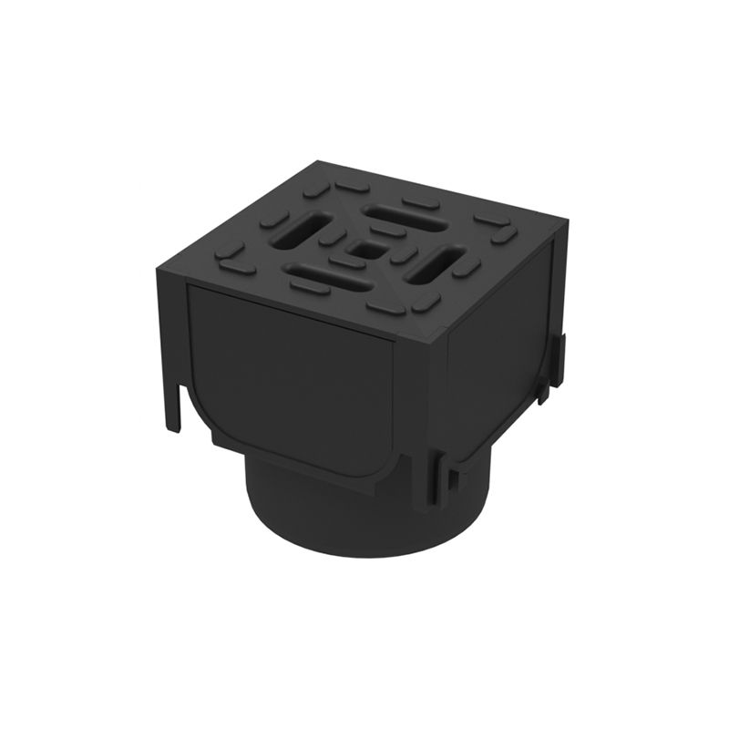 ACO Hexdrain Drainage Channel Plastic Corner Unit and Vertical Outlet ...