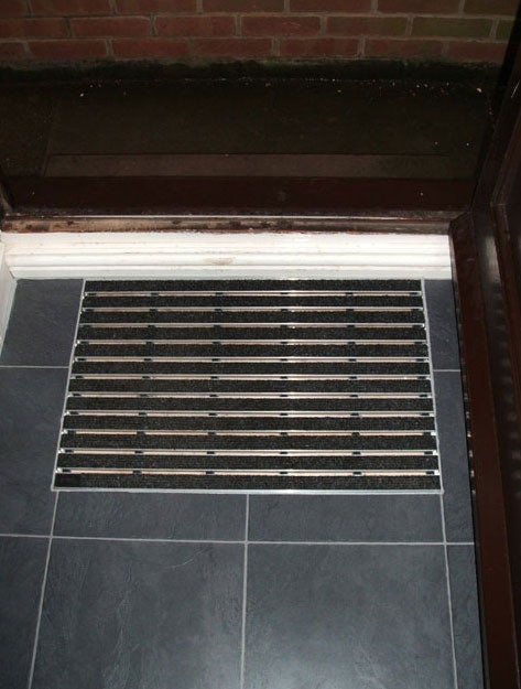 ACO InDoor Flush Fitting Interior Drainage Matwell - Anthracite 600mm x ...