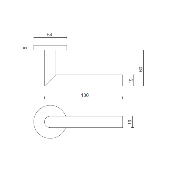 Consort Lever Handle - 8mm Sprung | Door Superstore®