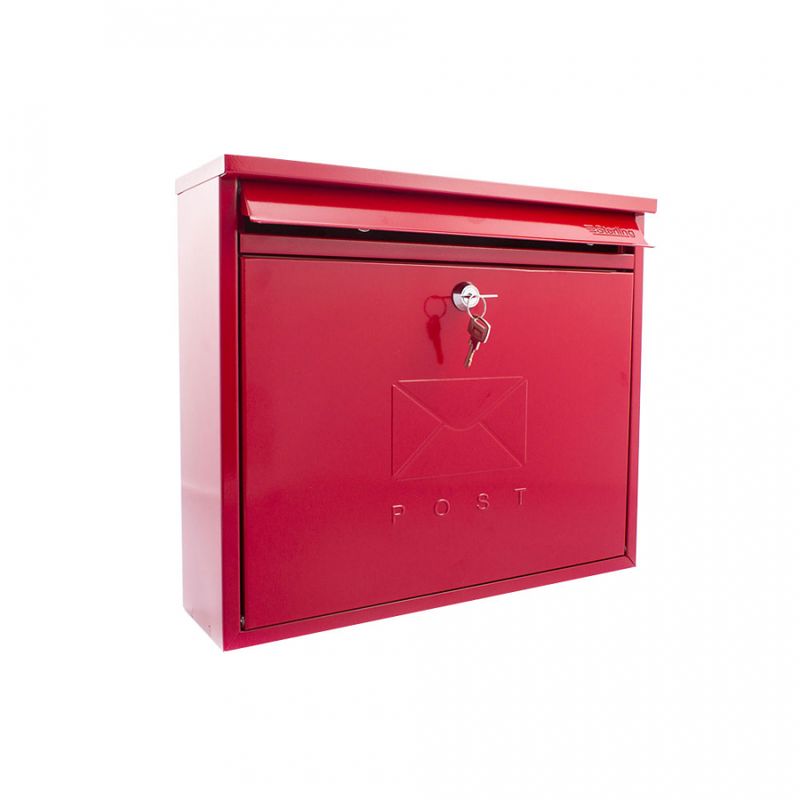 Sterling Elegance Red Post Box | Door Superstore®