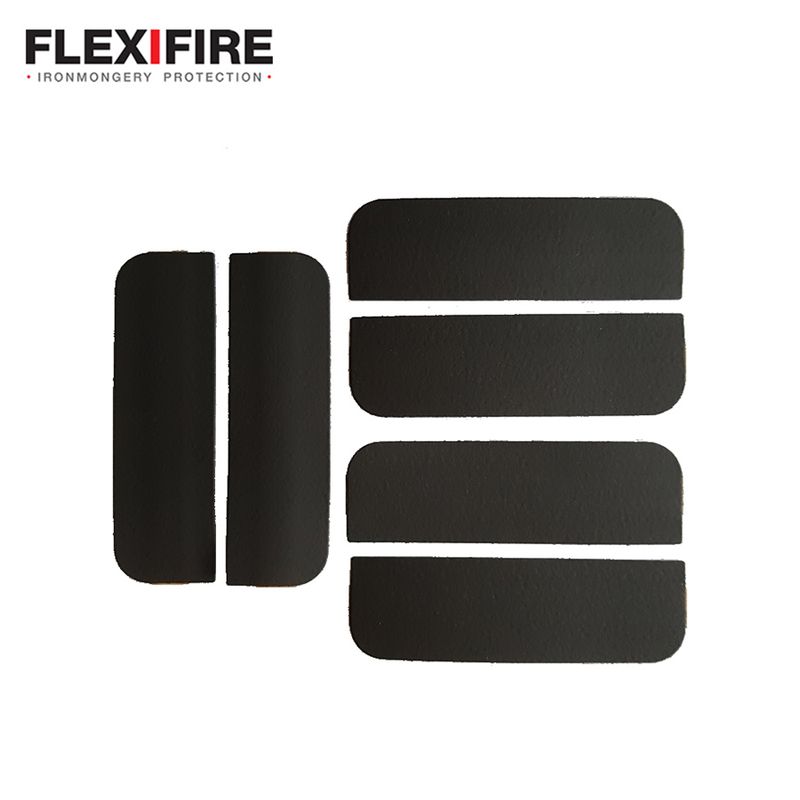 Flexifire Intumescent Radius Hinge Pads 100mm x 31mm x 0.8mm Pack of 6 ...