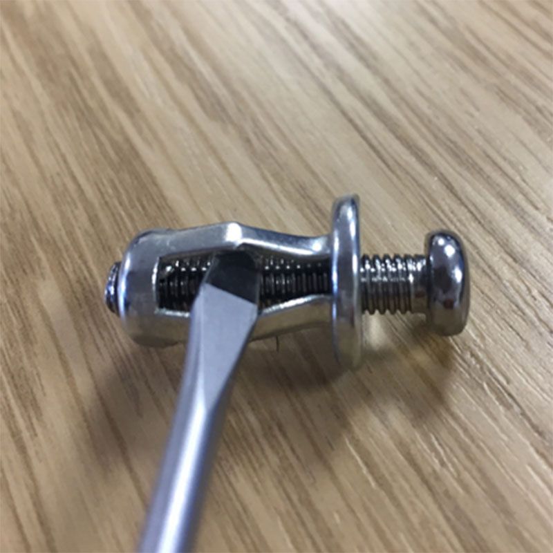 Jack Nut M4 Steel 25mm Screw Anchor - Pack of 1 | Door Superstore®