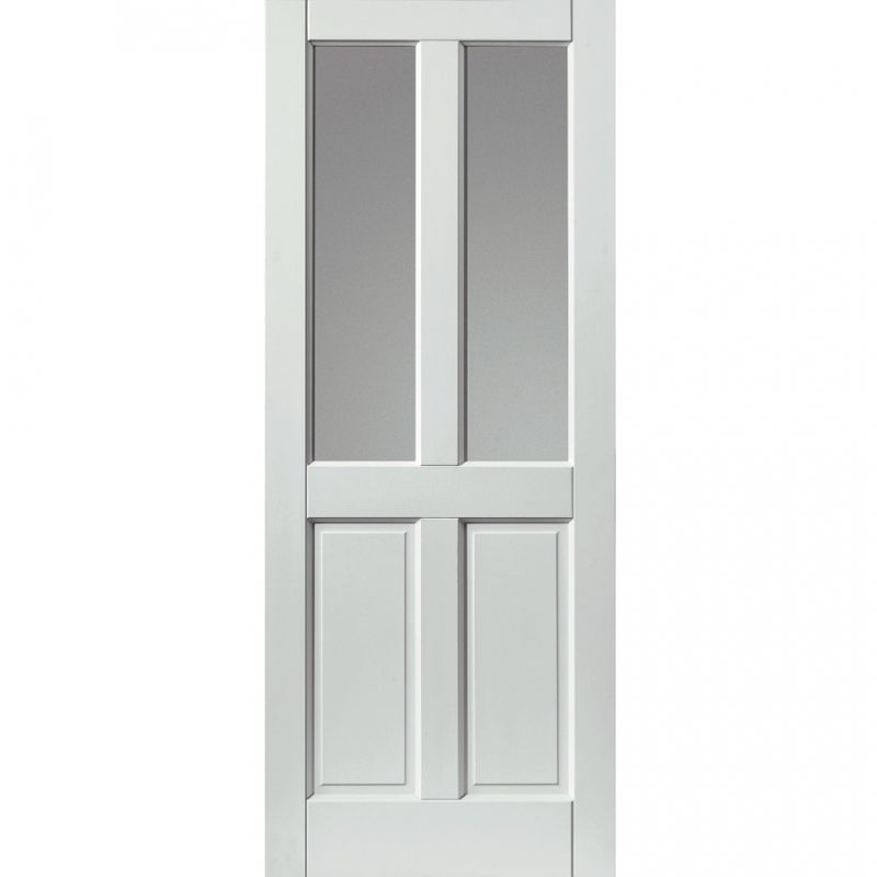 JB Kind Colonial 2 panel Victorian Fully Finished White Medite Tricoya ...