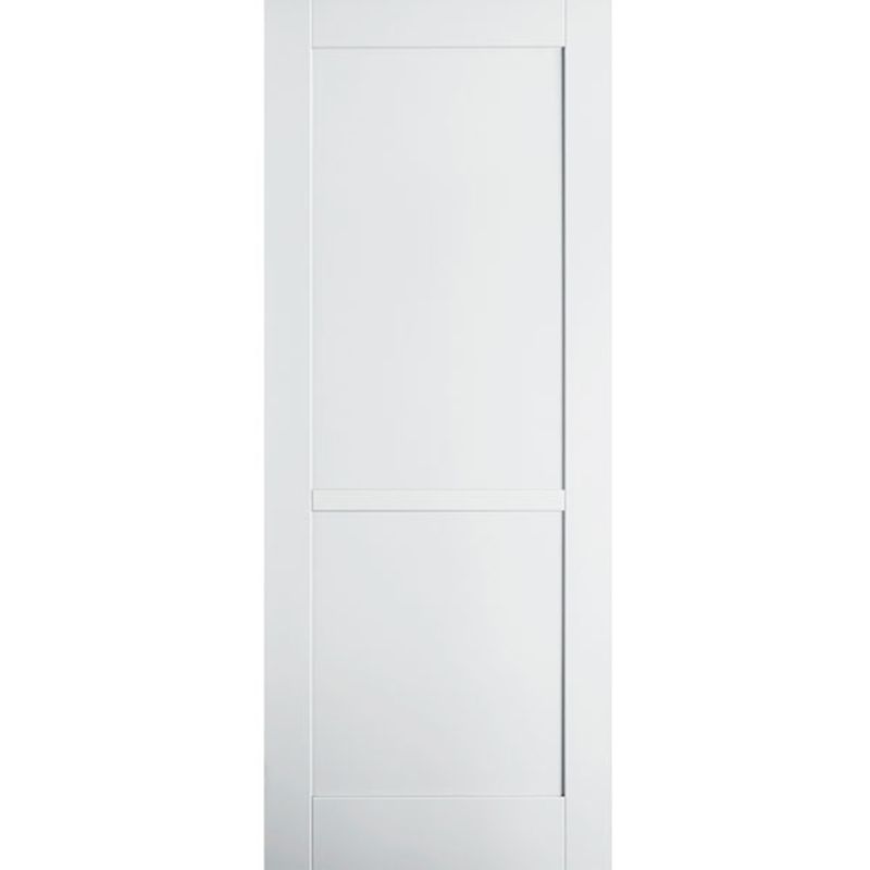 JELD-WEN Curated Primed Moda 2 Interior Panelled Door | Door Superstore®