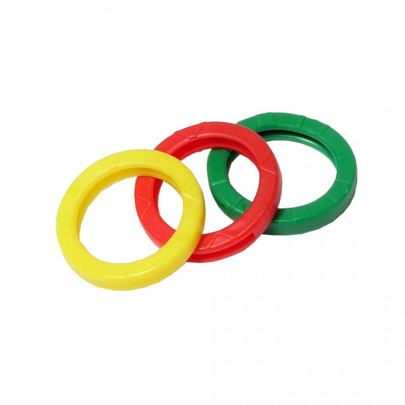 Sterling Box of 200 Assorted Colour Key Rings | Door Superstore®