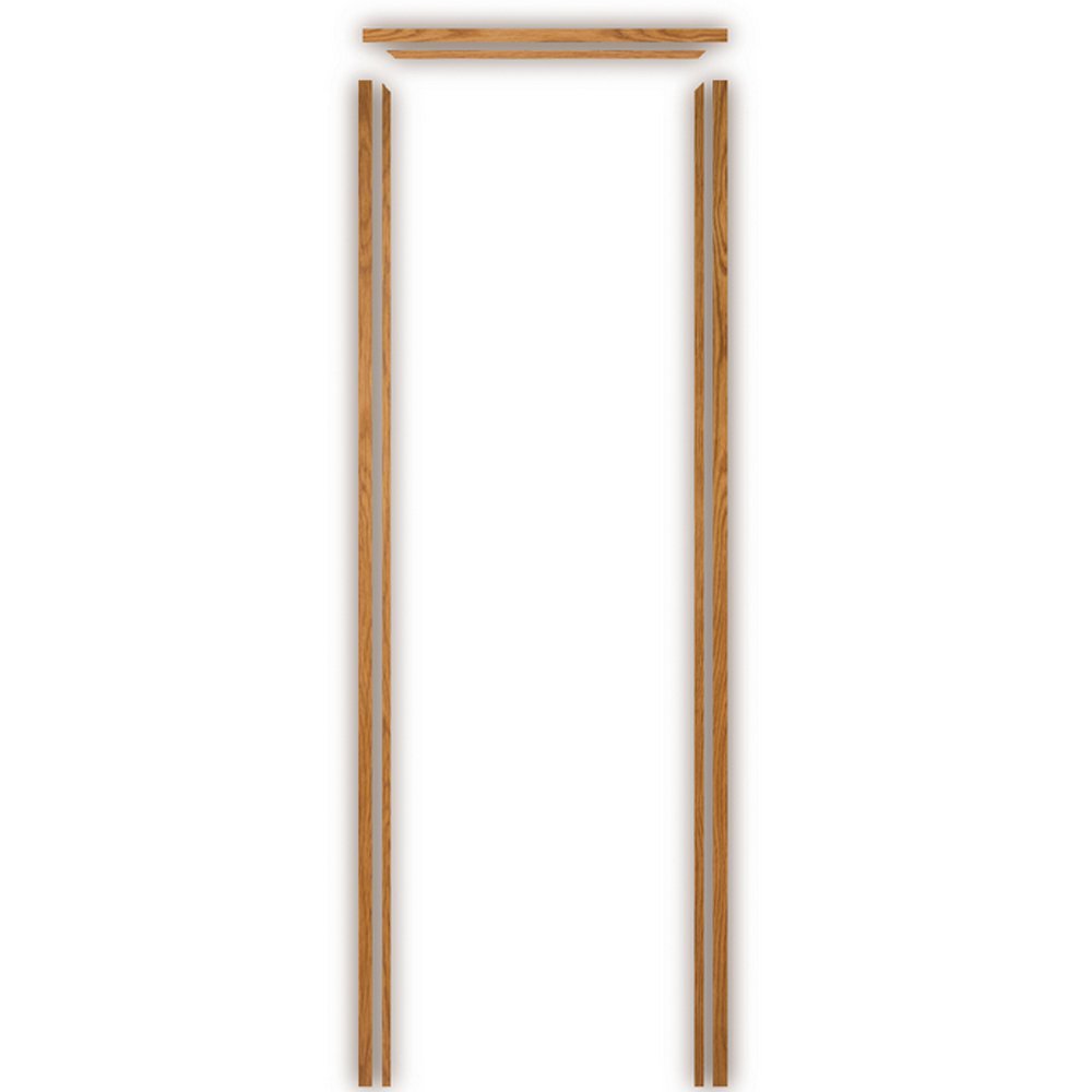 LPD Internal Oak Veneered DOOR LINING Frame Set with Loose Stop (133 x ...