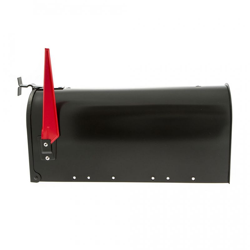 Sterling U.S Aluminium Black Post Box | Door Superstore®