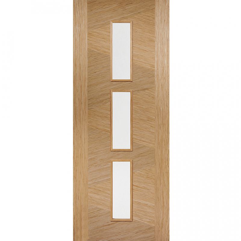 LPD Internal Oak Zeus Pre-finished Glazed Door | Door Superstore®