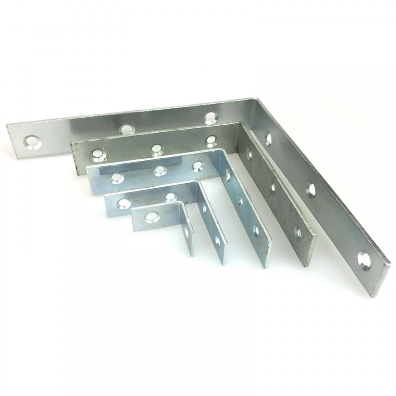 Perry Zinc Plated Corner Brace Brackets (50mm) | Door Superstore®