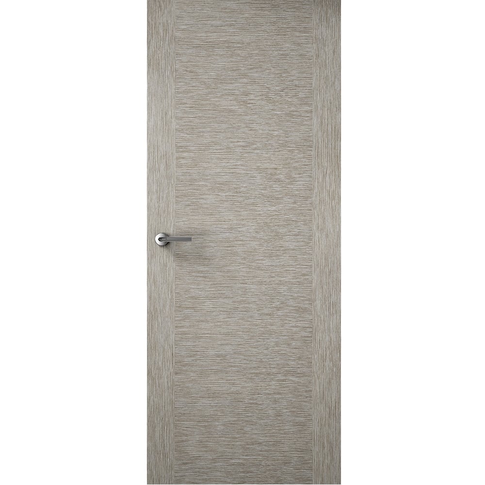 Premdor Light Grey 2 Stile Flush Door - 2040mm x 926mm (80.3 Inch x 36. ...