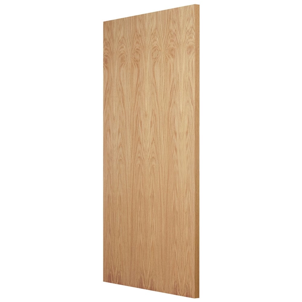 Premdor Oak Grained Flush Internal Door - 1981mm x 711mm (78 Inch x 28 ...