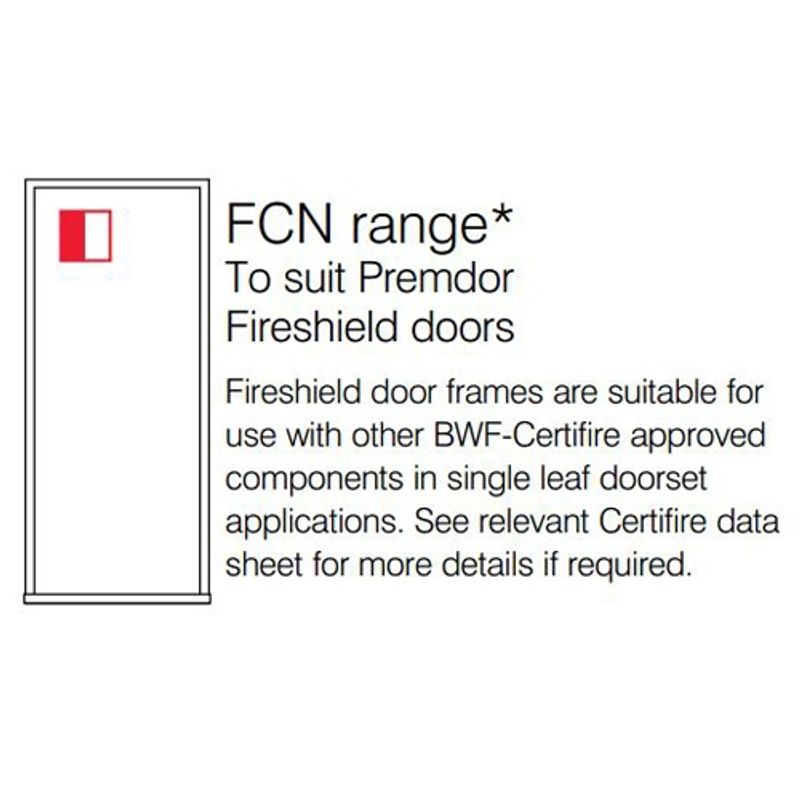Premdor Internal Softwood Fire Rated Reversible Door Frame with Non ...