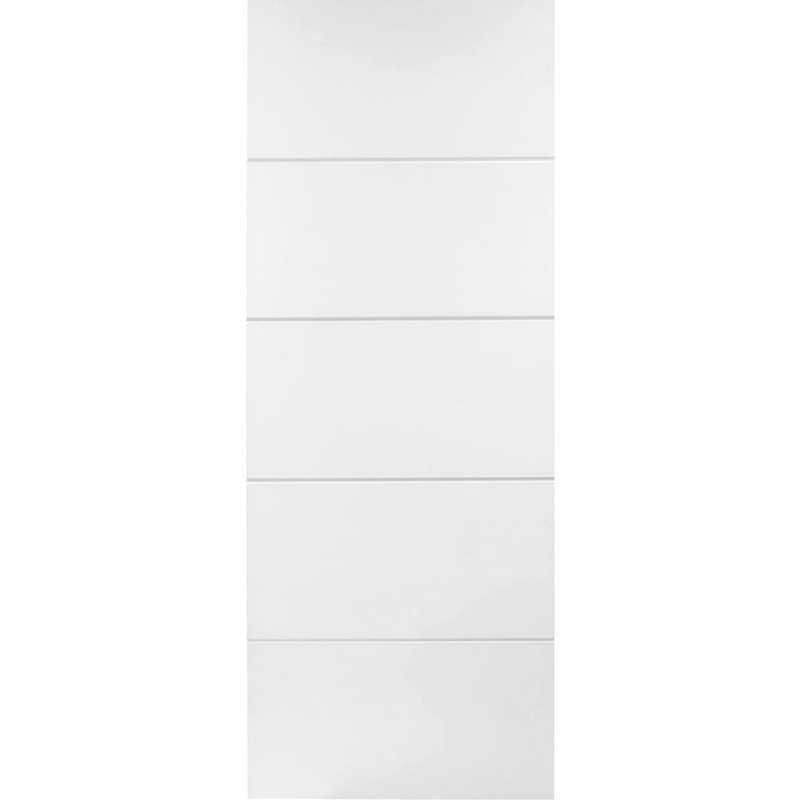 Premdor White Primed Horizontal 4 Line FD30 Fireshield Door - 1981mm x ...