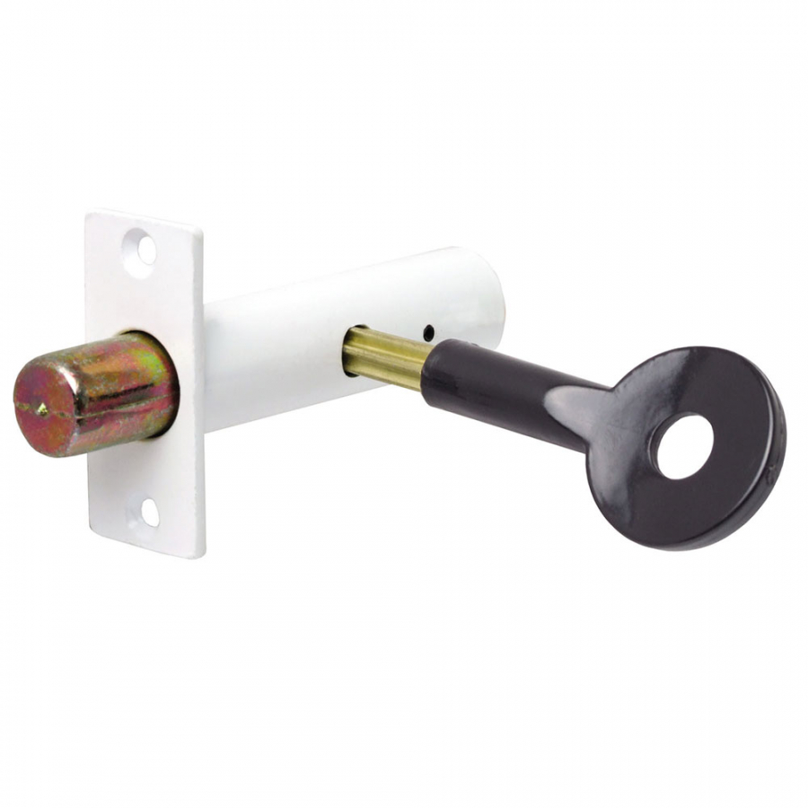 Sterling Security White Door Rack Bolt | Door Superstore®