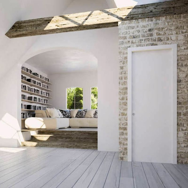 Scrigno Single Pocket Door Sliding System 926mm x 2040mm (doors sold ...