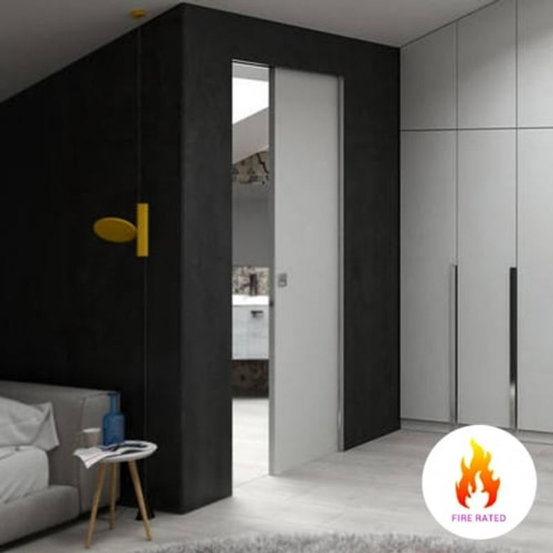 Scrigno Single Fire Rated Pocket Door Sliding System (27 | Door Superstore®