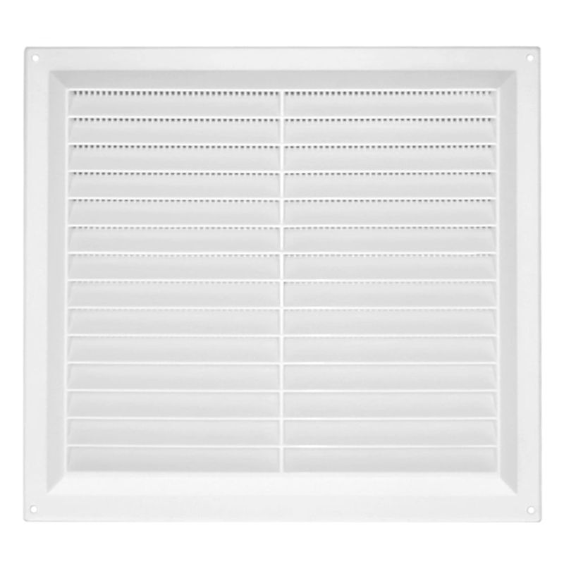 Securit White Plastic Louvre Air Vent (LARGE) | Door Superstore®