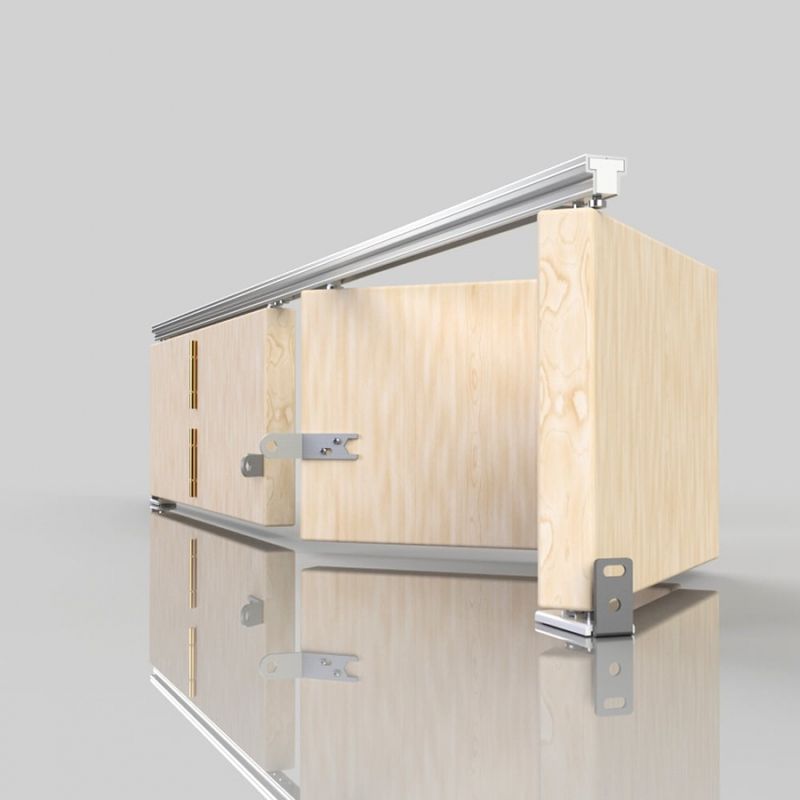 SLIK Bi-Folding Door Track and Gear Kit (For door sizes up to 914mm ...