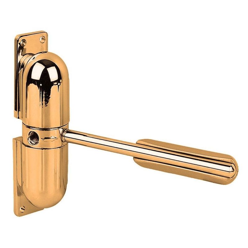 Sterling Surface Mounted Spring Door Closer (Max 68kg) Brass | Door ...