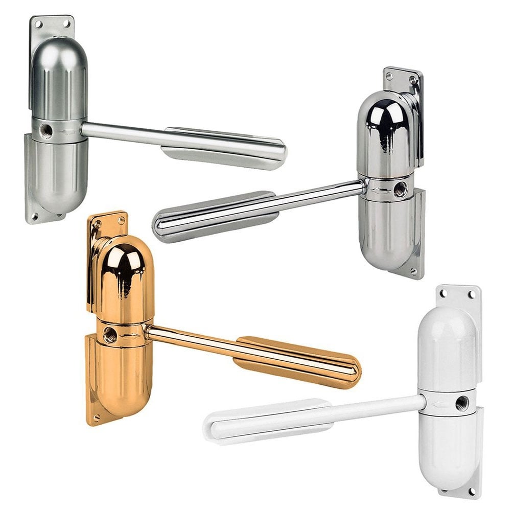 Sterling Surface Mounted Spring Door Closer (Max 68kg) Brass | Door ...