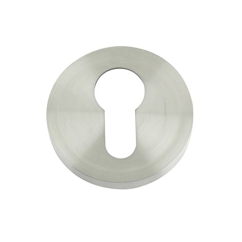 Zoo Hardware Escutcheon for Euro Profile Locks Satin Stainless Steel ...